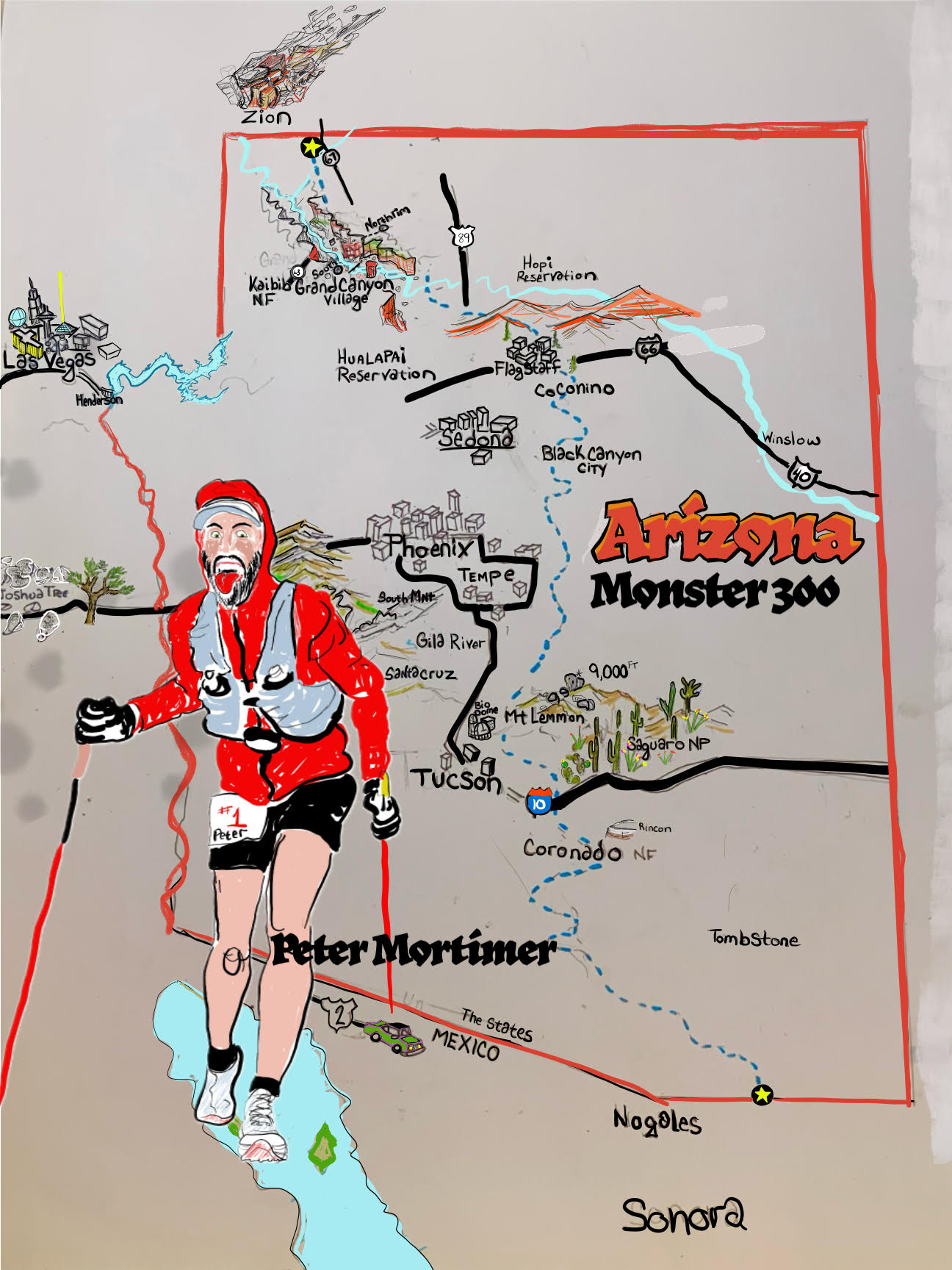 Arizona Monster 300 – Ruff Guide Map (Beta Version) – Ruff Guide Maps